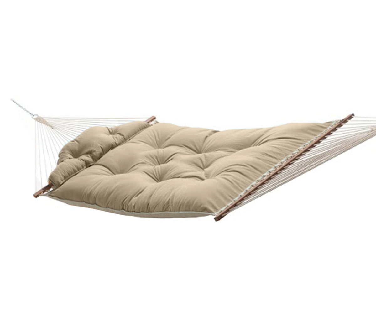 Hatteras Hammock Large Tufted Hammock - Sunbrella Cast Ash – The Patio ...